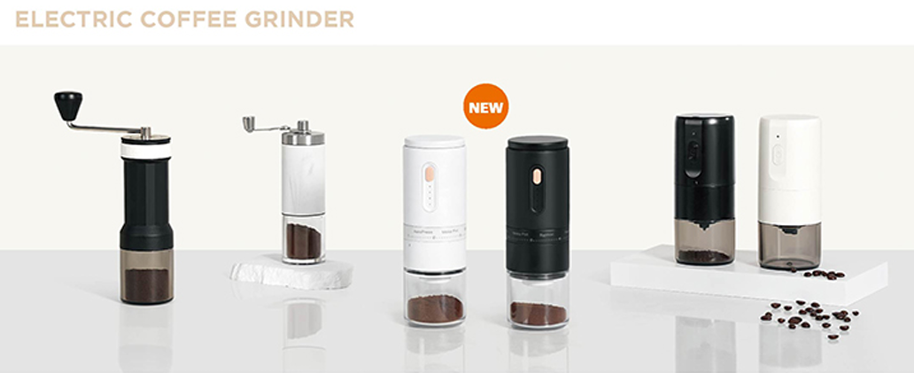 Electric Coffee Grinder with USB Rechargeable